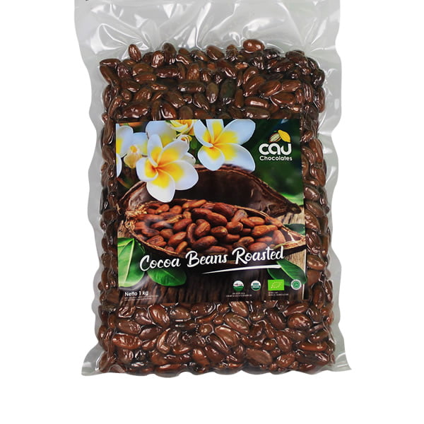 Organic Cocoa Roasted Bean - 1Kg - Cauchocolatesbali.com