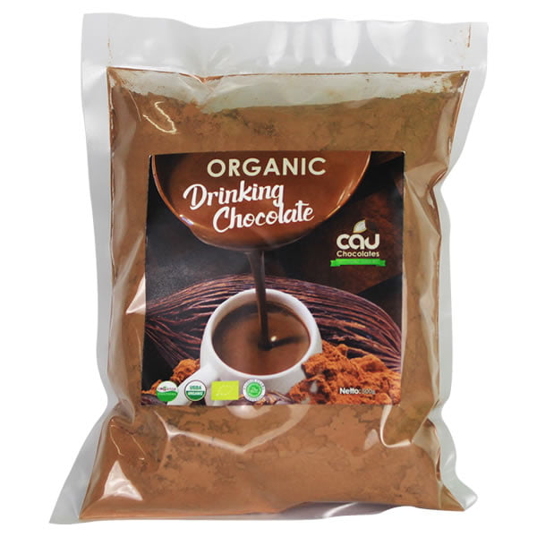 Organic Drinking Chocolate 500 gr - Cauchocolatesbali.com